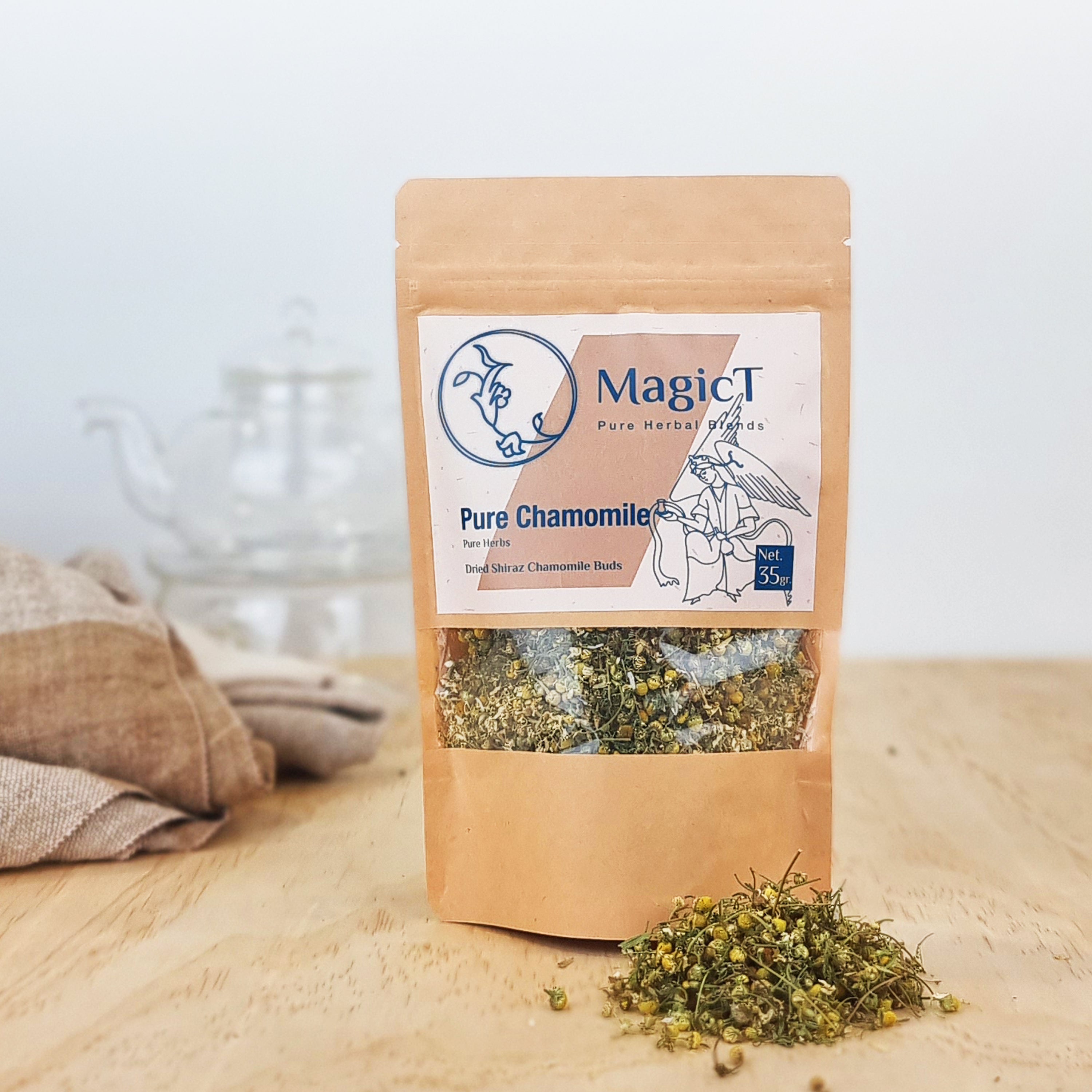 Pure Chamomile Tea: Your Natural Soothing Companion – Magic T